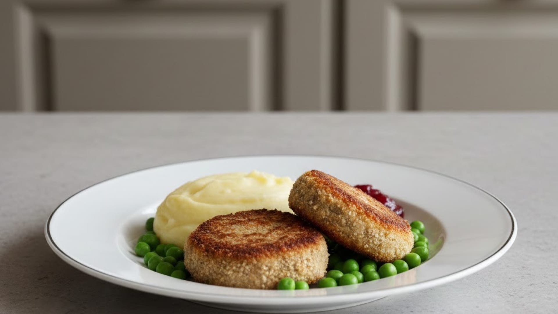 Wallenbergare med potatispuré - Bon Appetit